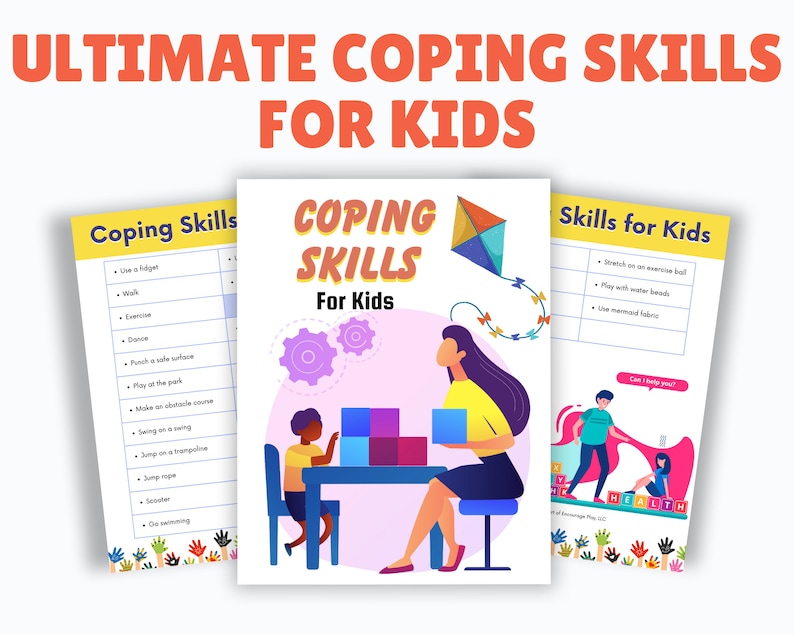 Ultimate Coping Skills Kids Toolbox, Education Handout and Worksheet ...