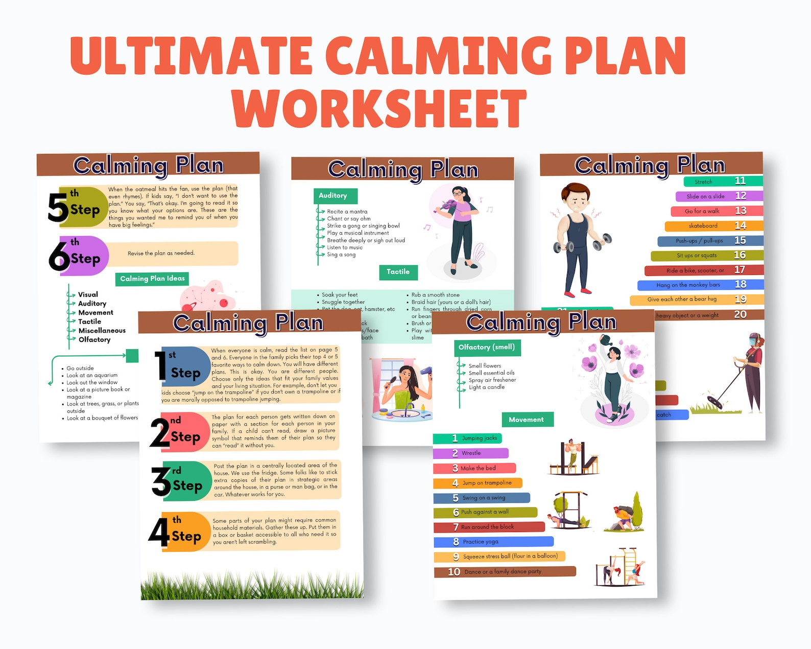 Calming Plan Worksheet, Psychology Resources, Inner Critic, Boundaries ...