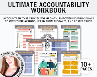 Accountability Worksheets - Self-blame Vs Accountability ...