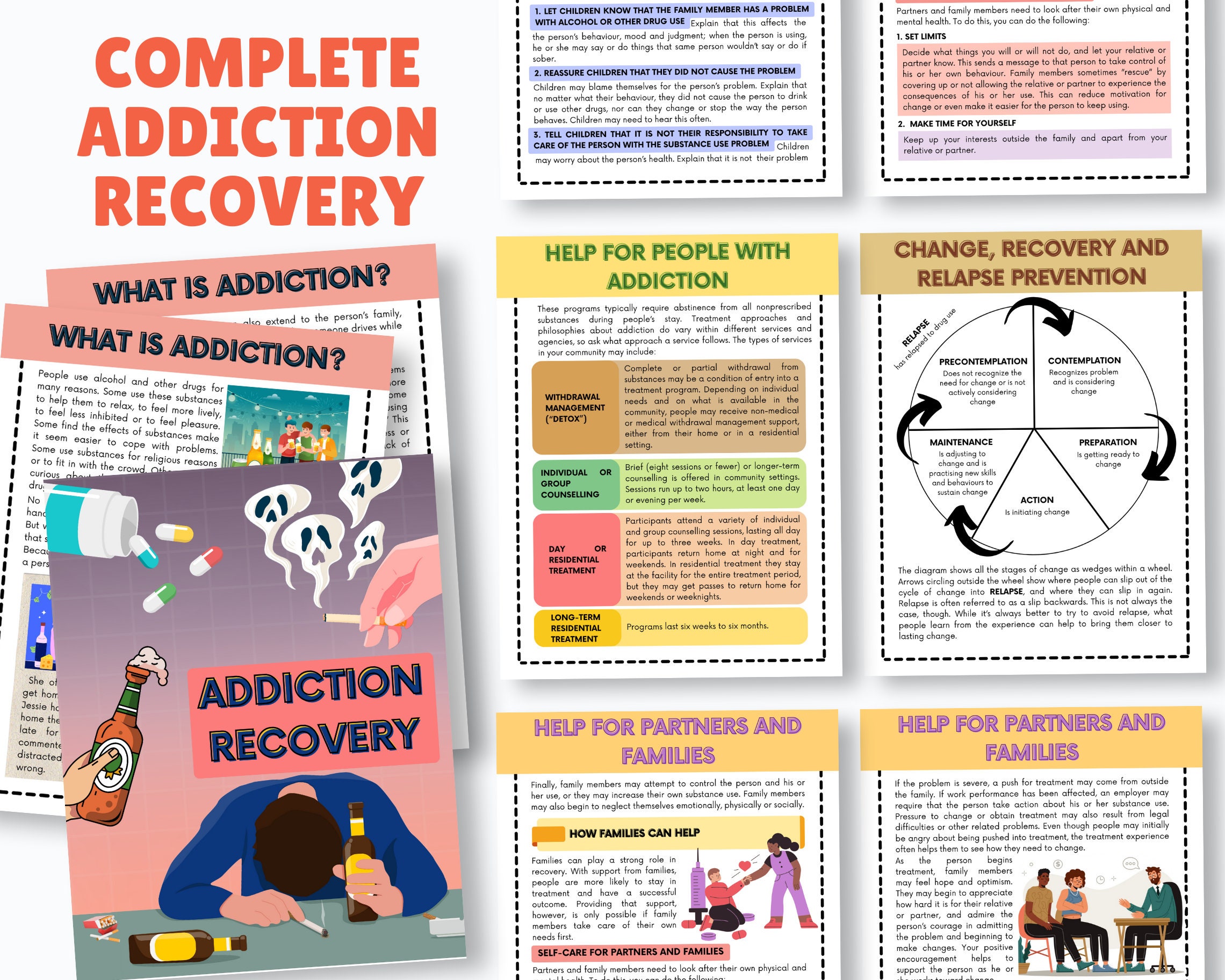 Addiction Recovery Workbook Addiction Recovery For Adults Therapy
