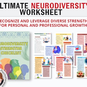 KNOW YOUR STRENGHT Neurodiversity Checklist, Perfect for Learning ...