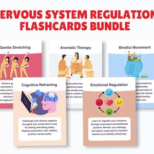 Nervous System Regulation Flashcards, Somatic Exercise Polyvagal Theory ...