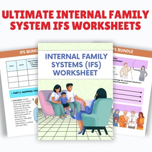 IFS Workbook, Internal Family Systems Worksheets Workbook Cheat Sheets ...