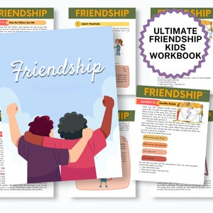 Social Skills, Friendship Kids PRINTABLE Worksheets | SEL | Assertive ...