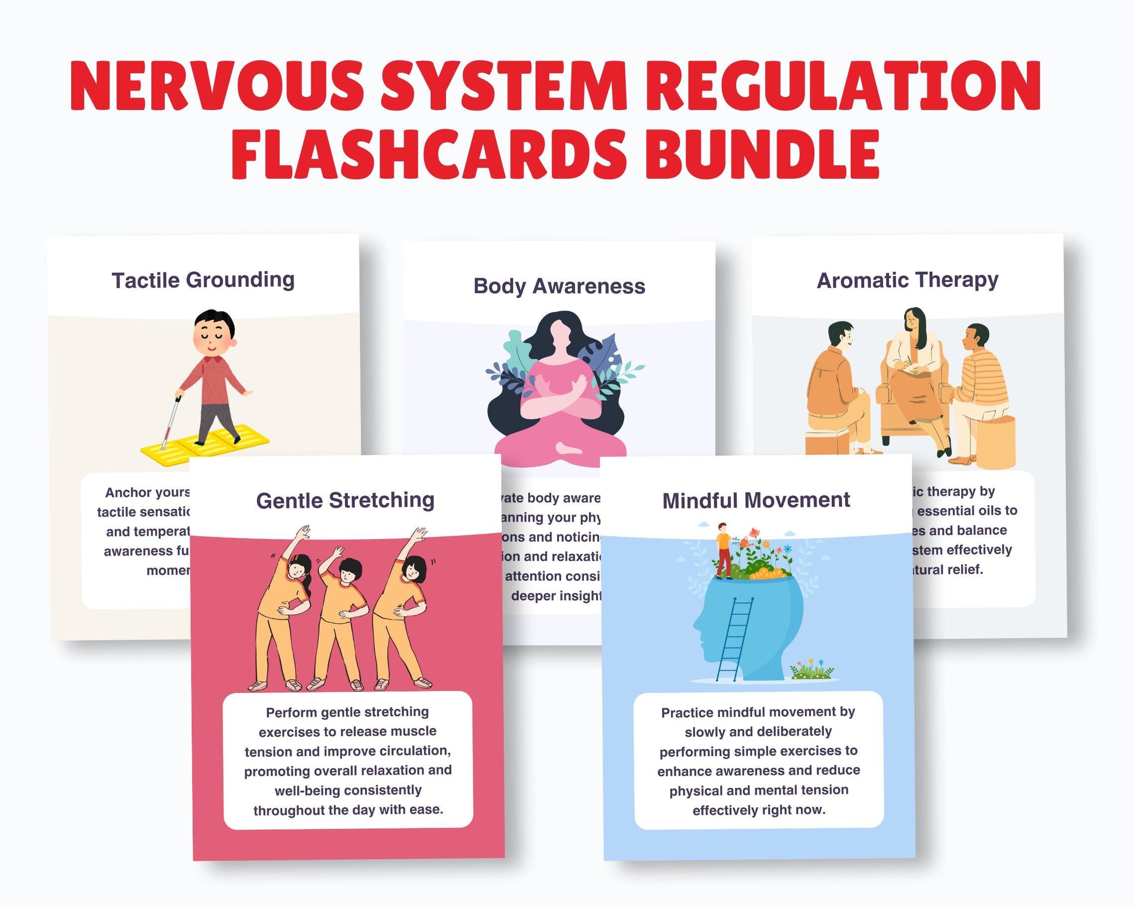 Nervous System Regulation Flashcards, Somatic Exercise Polyvagal Theory ...