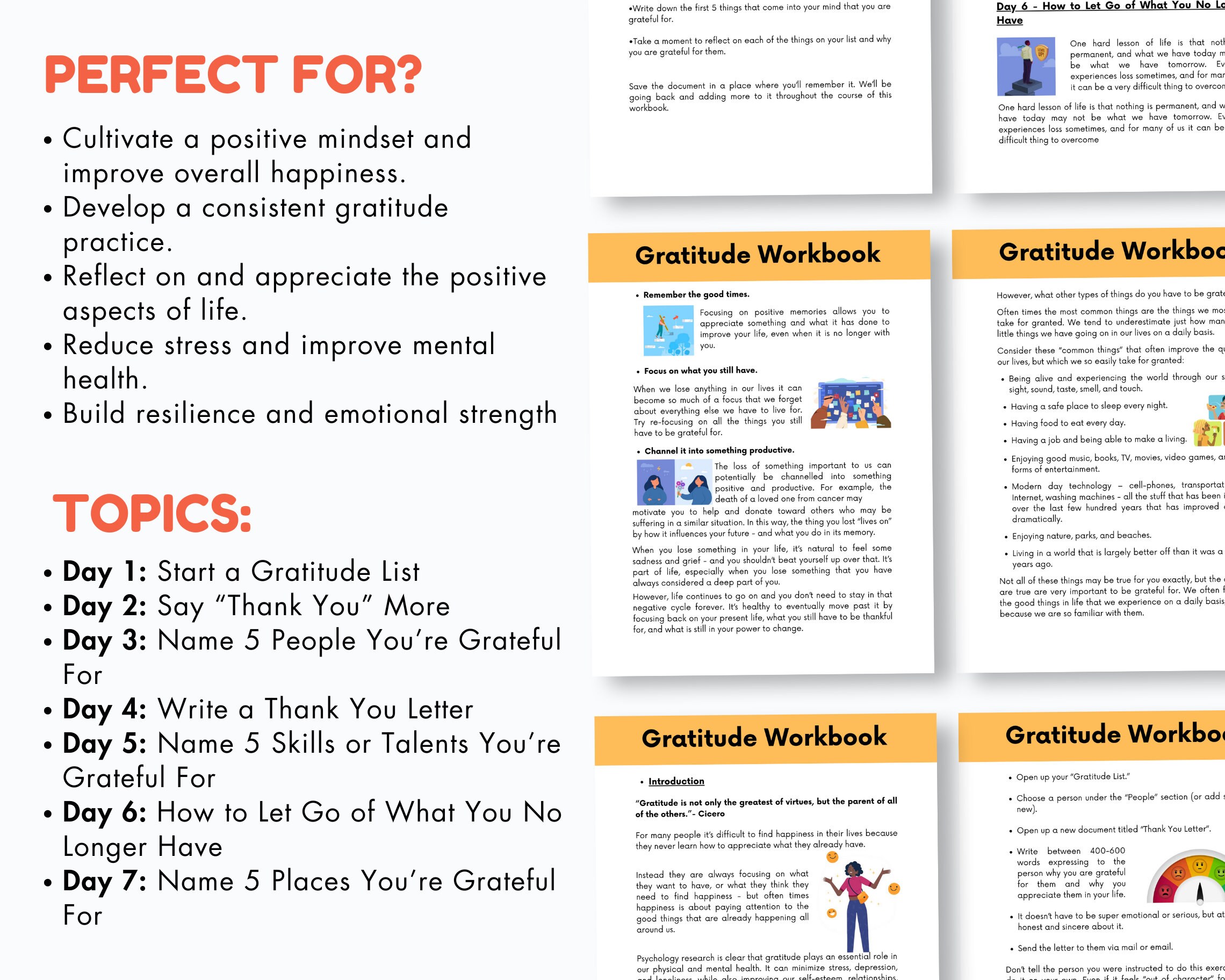Gratitude Worksheets, Psychology Resources, Inner Critic, Boundaries ...