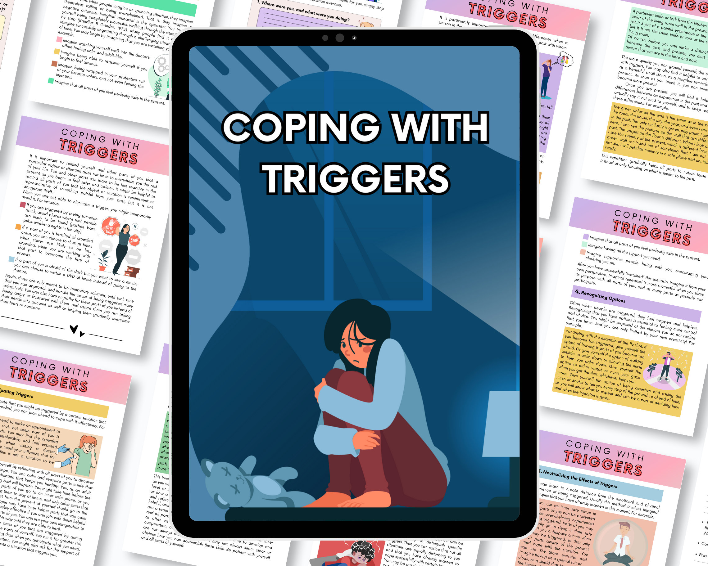 Coping With Triggers, Psychology Resources, Inner Critic, Boundaries, Trauma, Acceptance Therapy ...