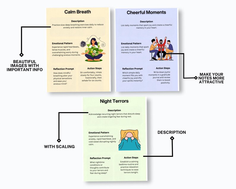 Coping Skill Therapy Flashcards for Kids, Emotional Regulation and Self ...