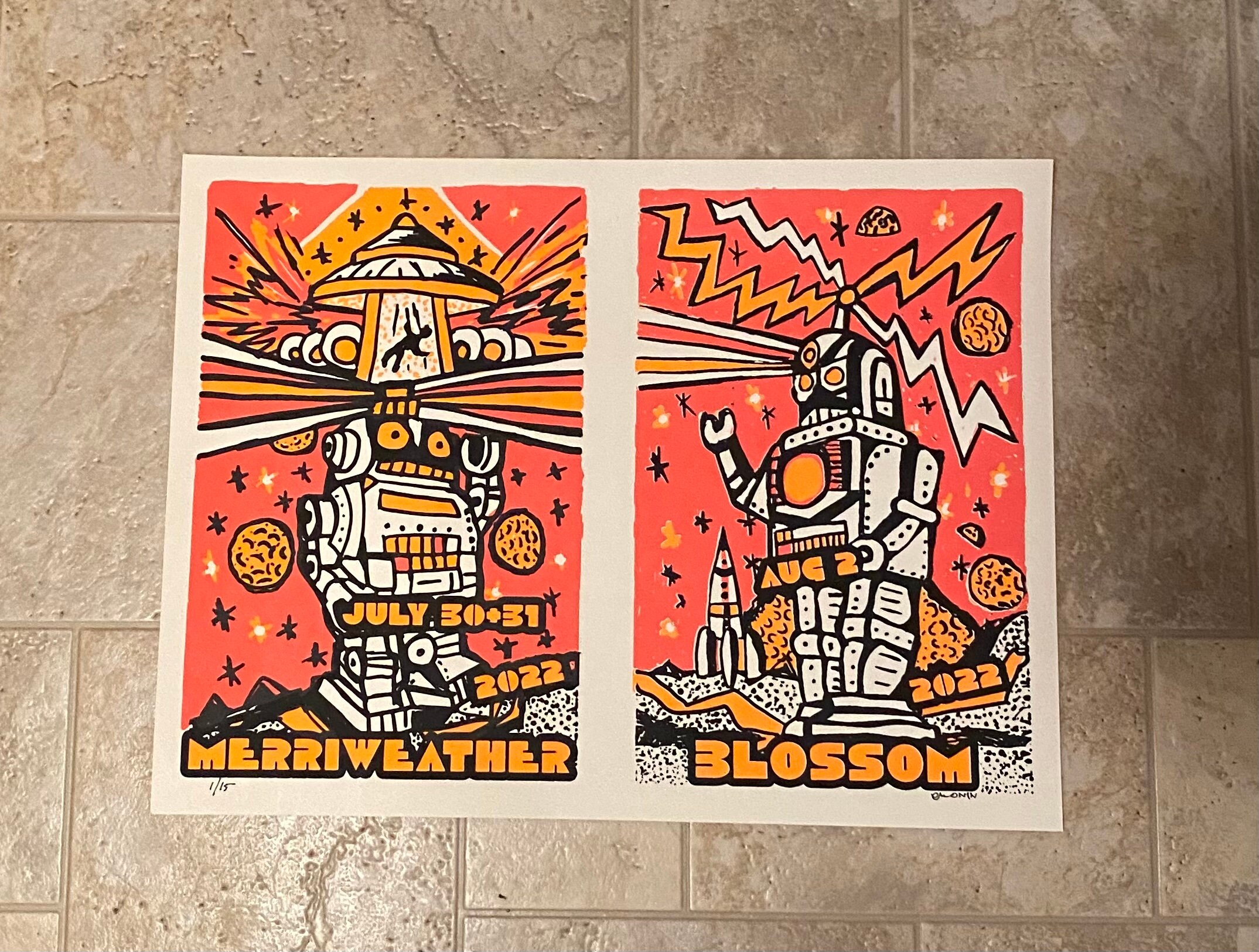 PHISH Merriweather and Blossom Uncut Print - Etsy