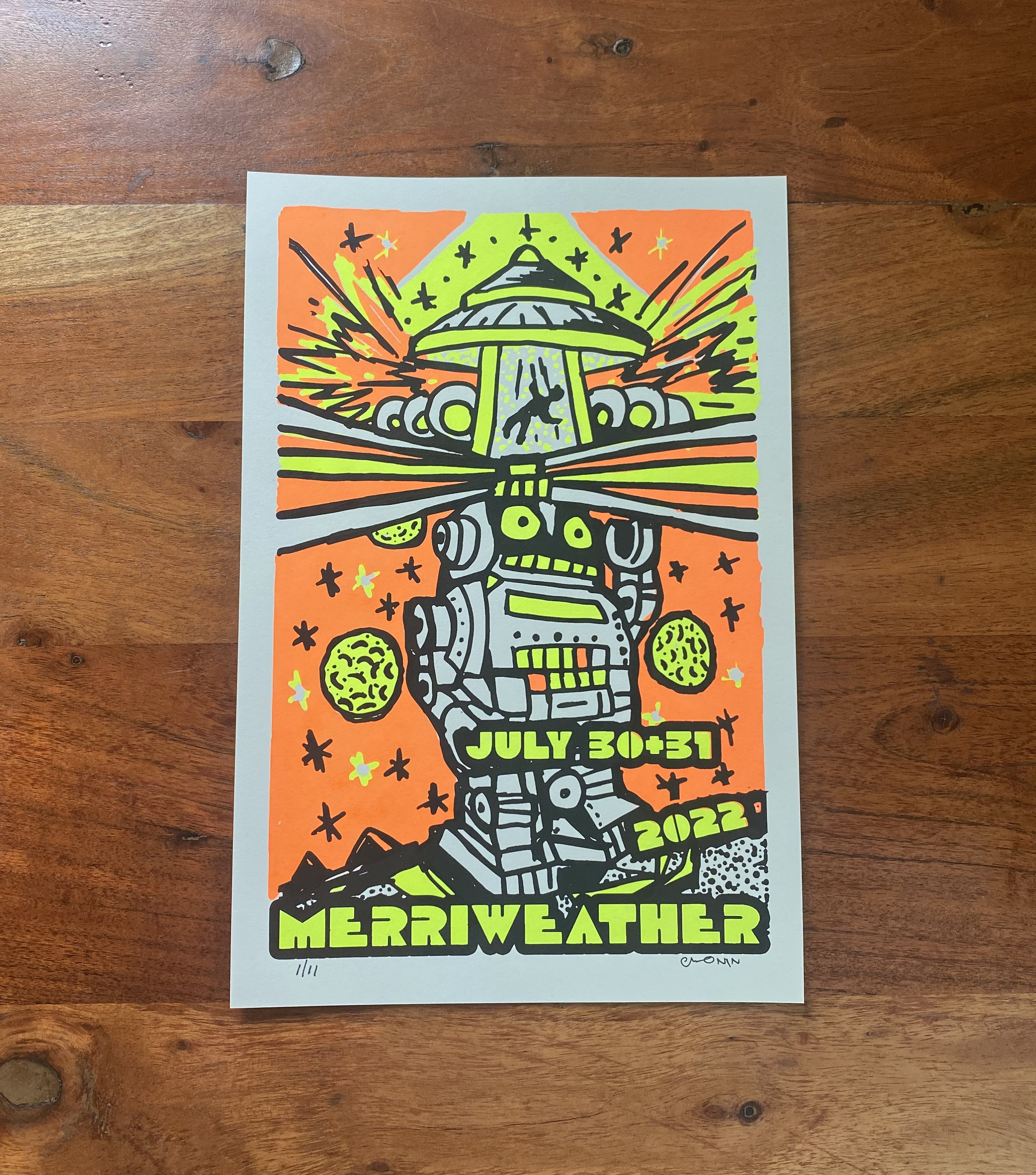 PHISH Merriweather Variant Screen Print - Etsy