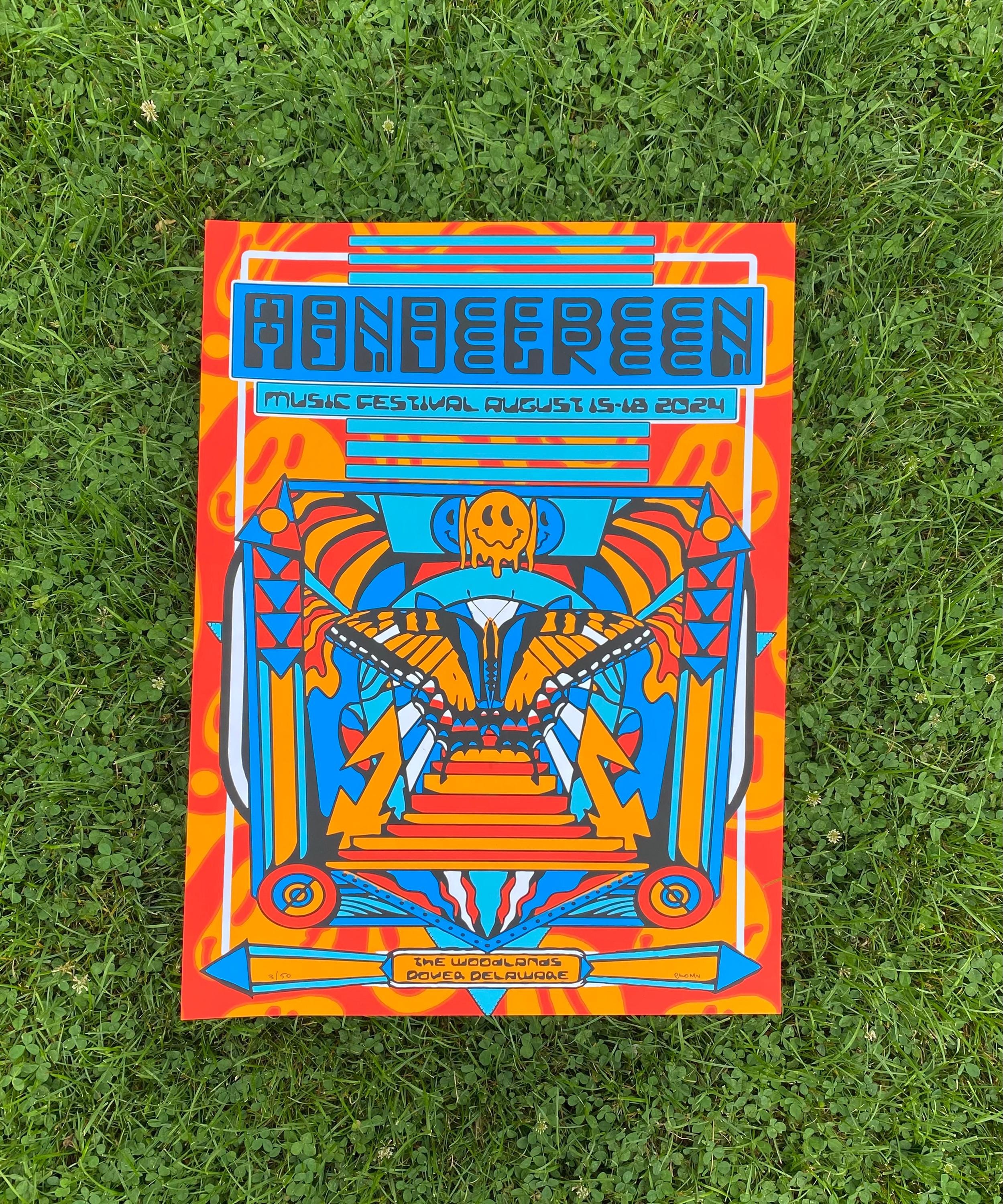 PHISH Mondegreen Poster Screen Print - Etsy