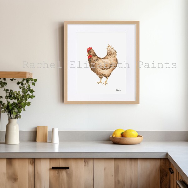 Chicken Painting - Etsy