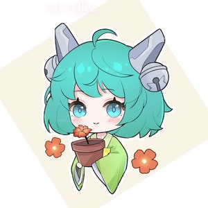 Custom Cute Chibi Portrait Couple Cartoon Art Illustration Commission ...