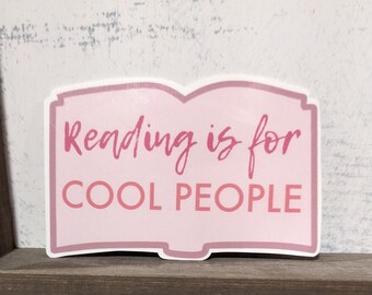Reading is Cool - Etsy
