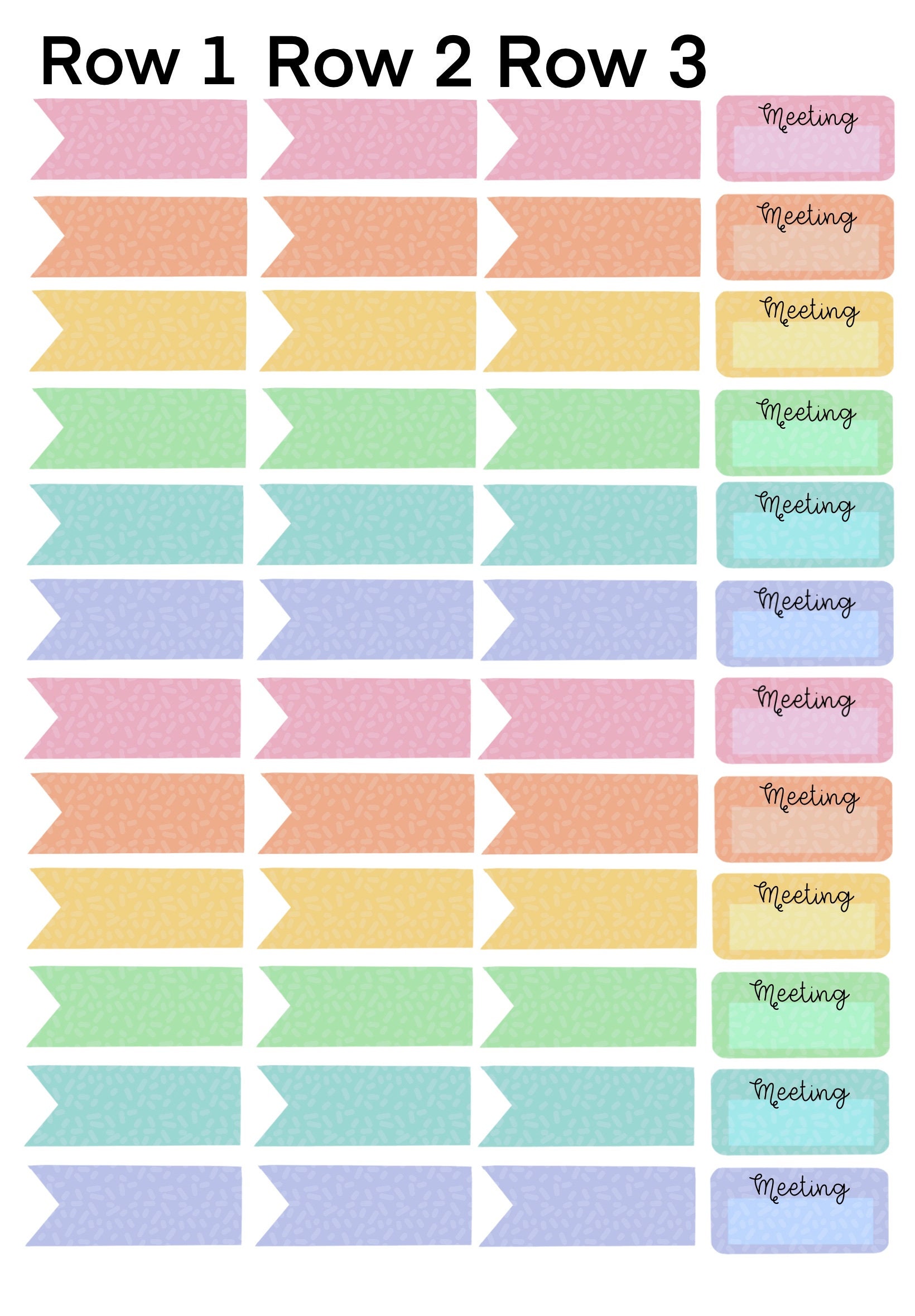 Teacher Planner Sticker Sheet | Customizable Planner Stickers - Etsy