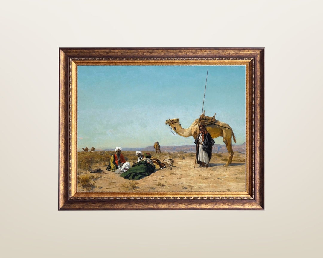 Syria Art, Syrian Desert Painting, Middle Eastern Art - Etsy