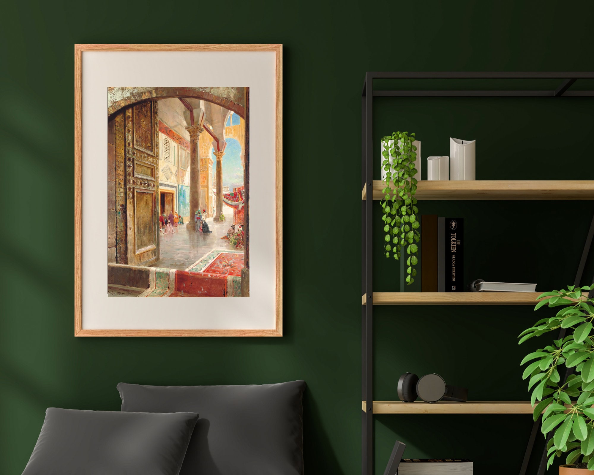 Syrian Art the Great Umayyad Mosque Giclee Art Print - Etsy