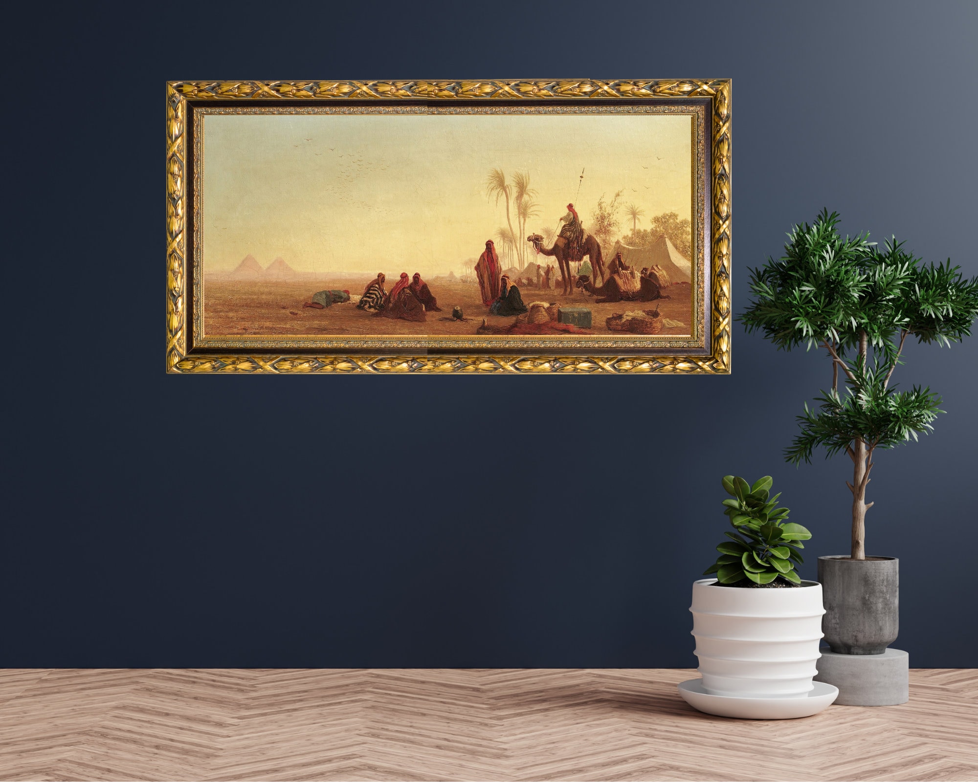 Egypt Art, Middle Eastern Art Print, Pyramids Painting - Etsy