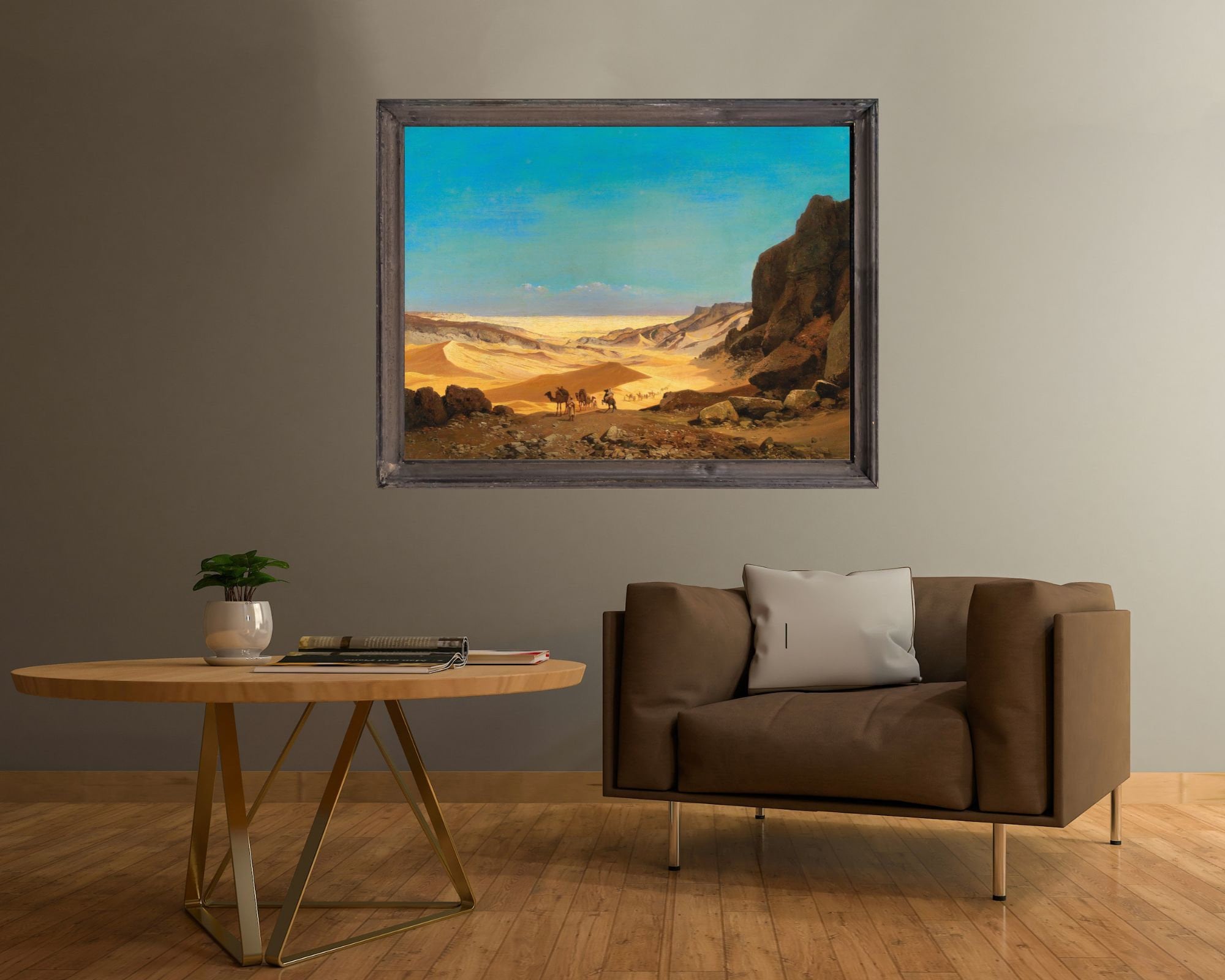 Libya Art Libyan Desert Painting North African Art Print - Etsy