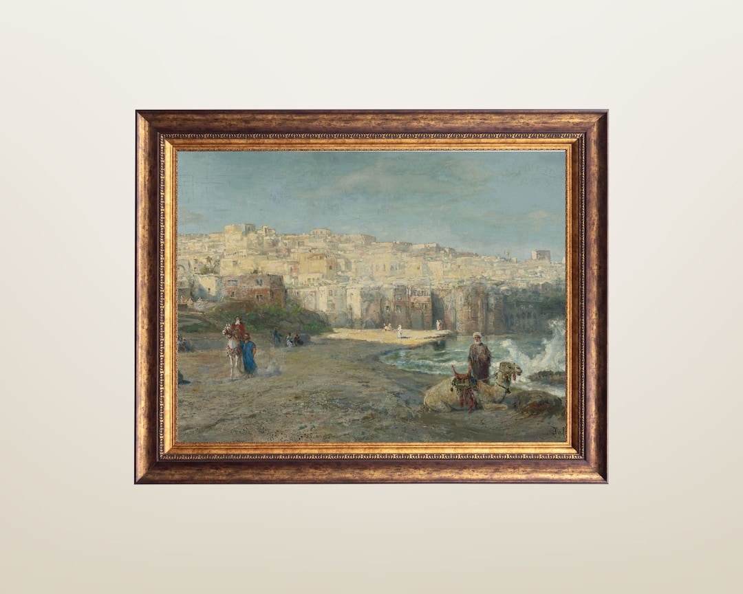Palestine Art, Jaffa Painting, Middle Eastern Art Print - Etsy