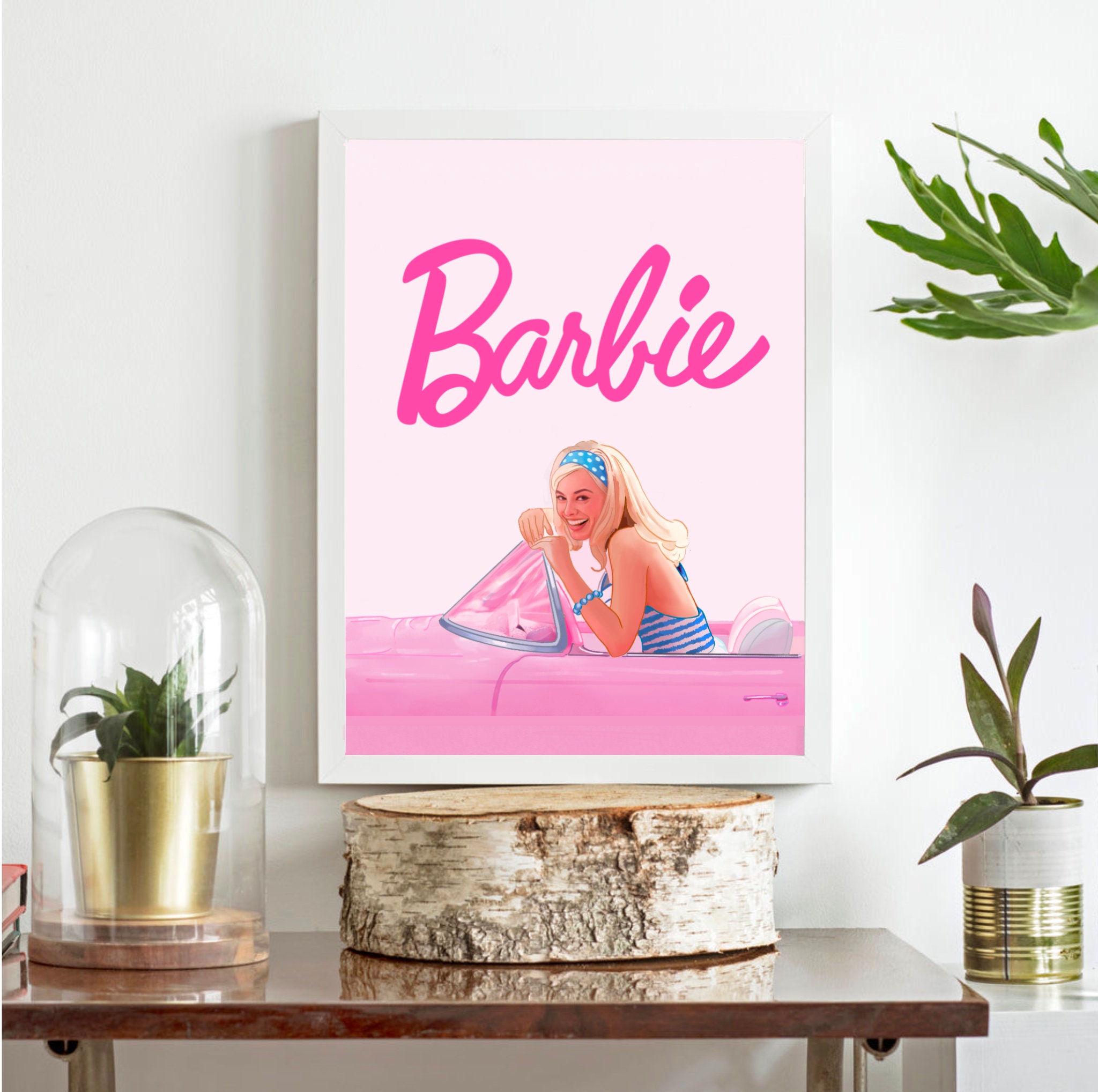 Barbie Art Print - Etsy