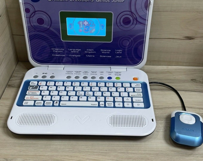 Vtech Brilliant Creation Beginner Laptop Educational Toy Computer With ...