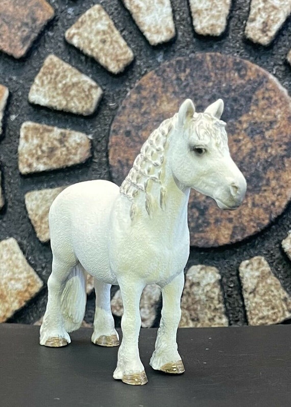 Vintage Schleich Fell Pony Stallion Horse Discontinued Model - Etsy