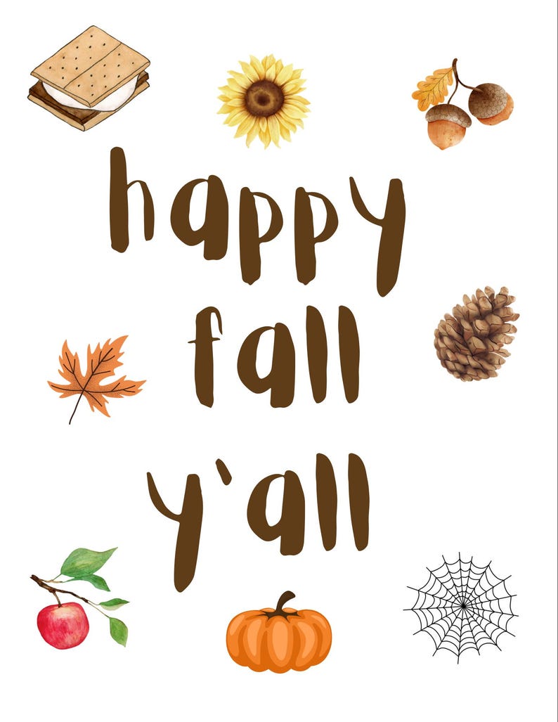 Kids Fun Fall Activity Printable Pack - Fall Scavenger Hunt - Fall Kids ...