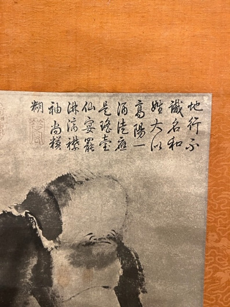 Chinese Ink Wash Scroll - Etsy
