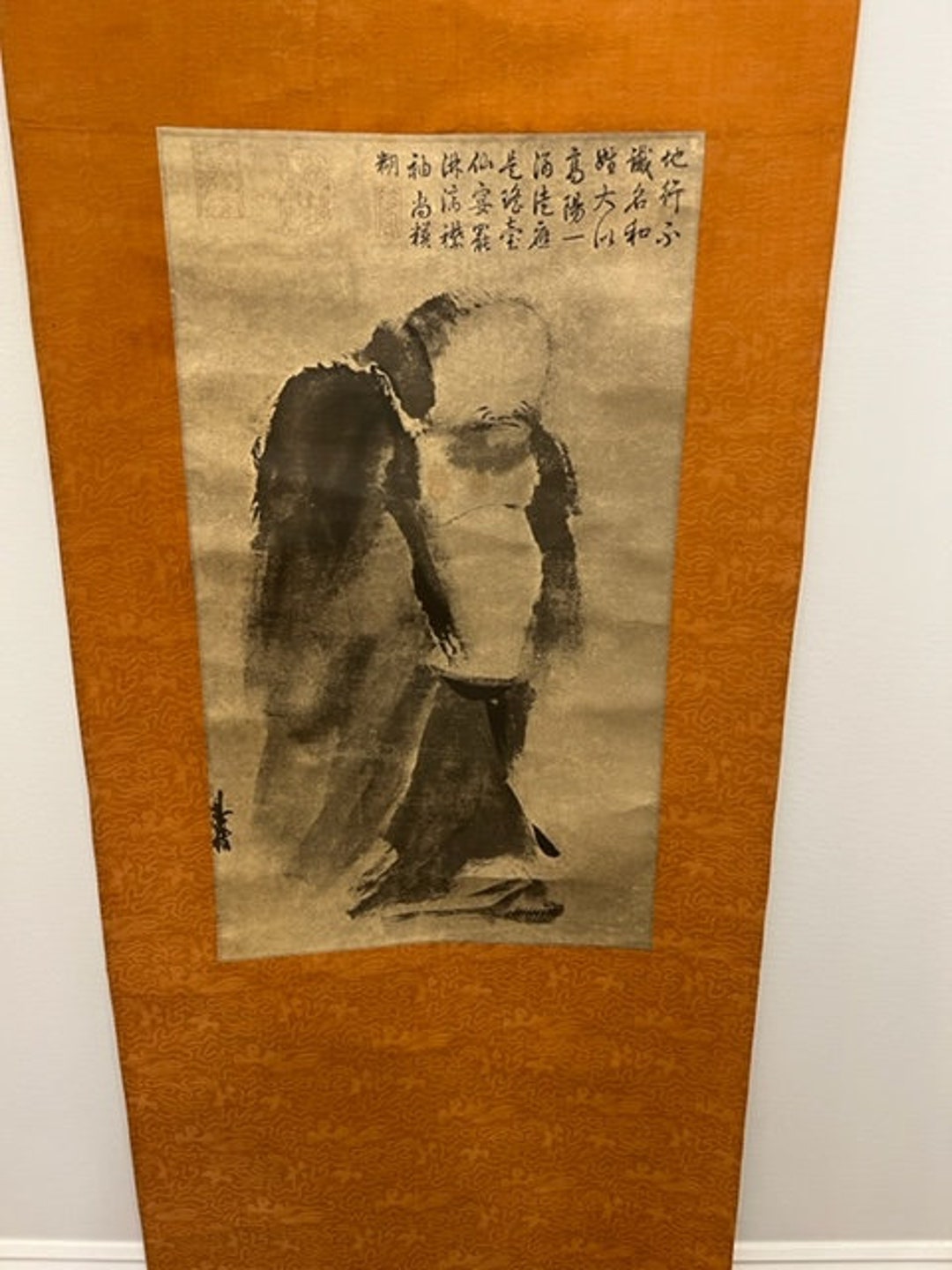 Chinese Ink Wash Scroll - Etsy