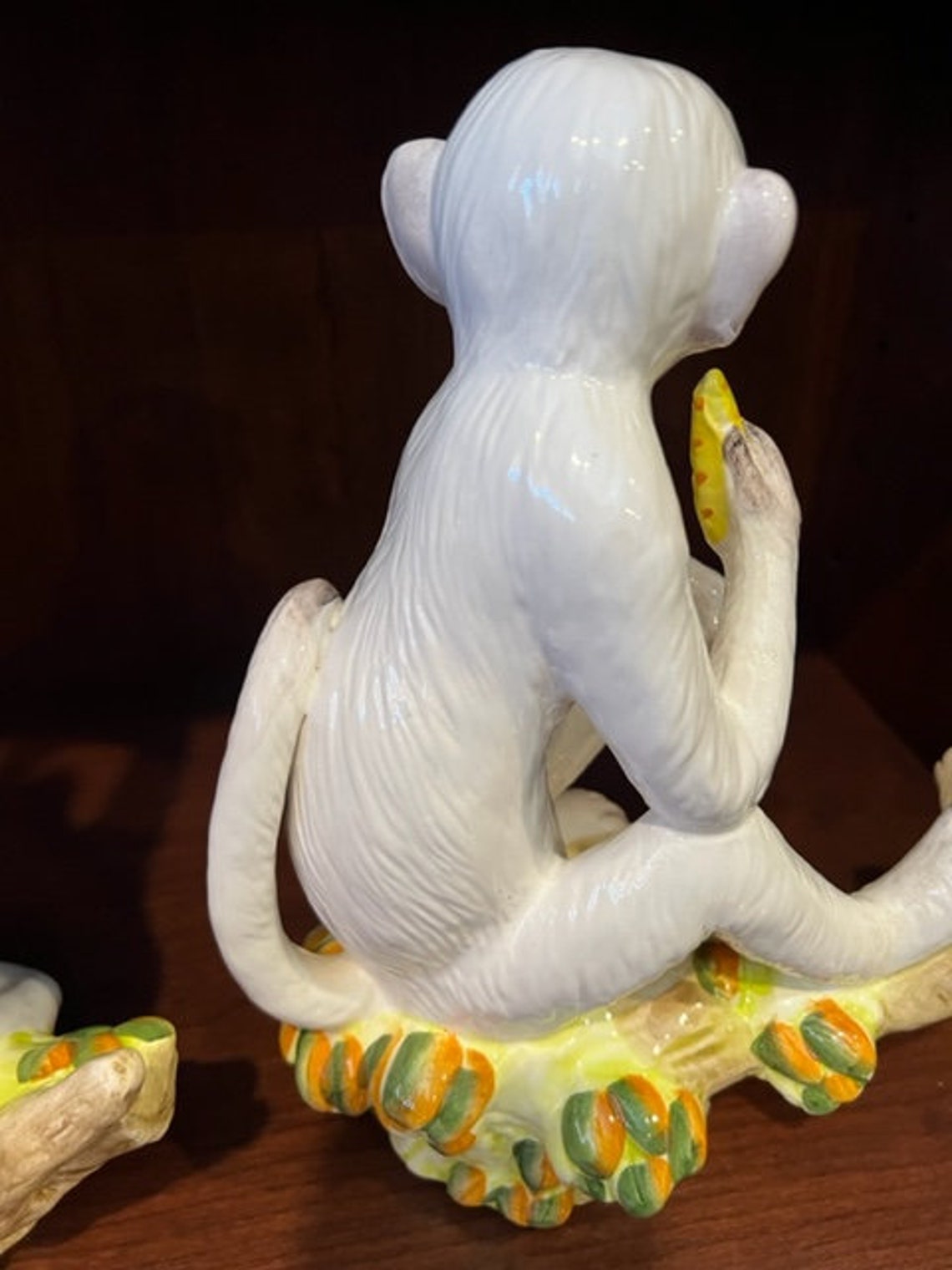 Vintage Ceramic Monkeys Unmarked - Etsy