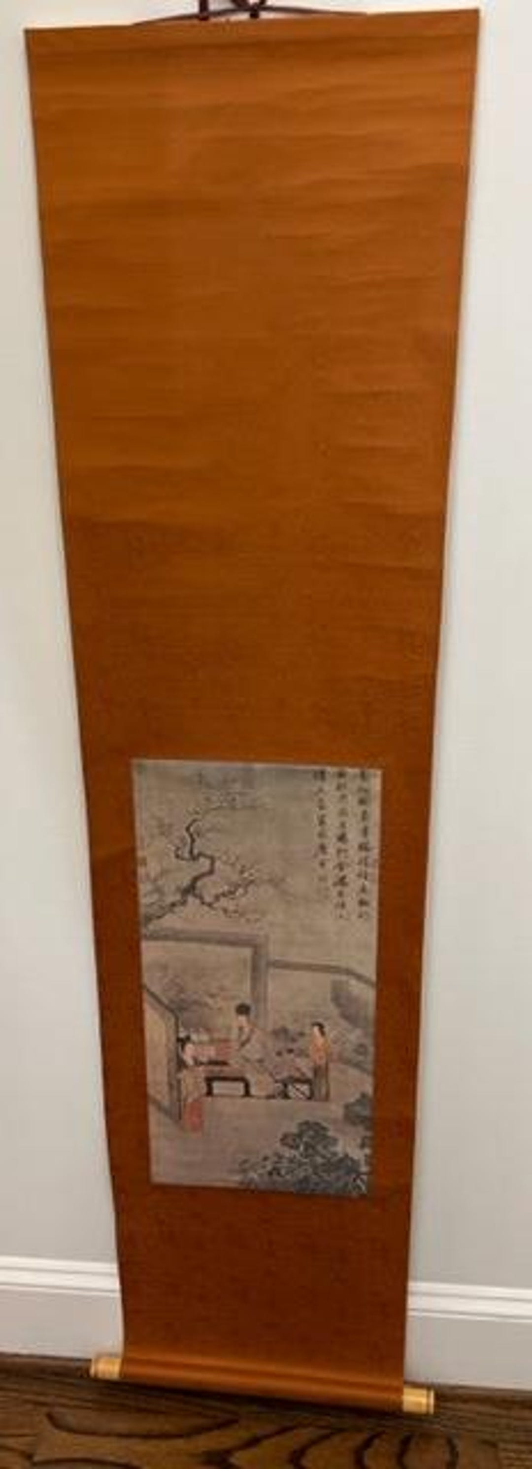 Chinese Tang Ink Wash Scroll - Etsy