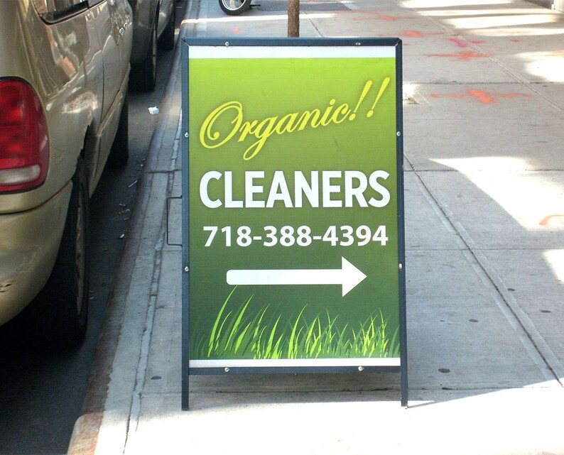 Metal 24x36 A Frame Signs Including Double Side Print - Etsy