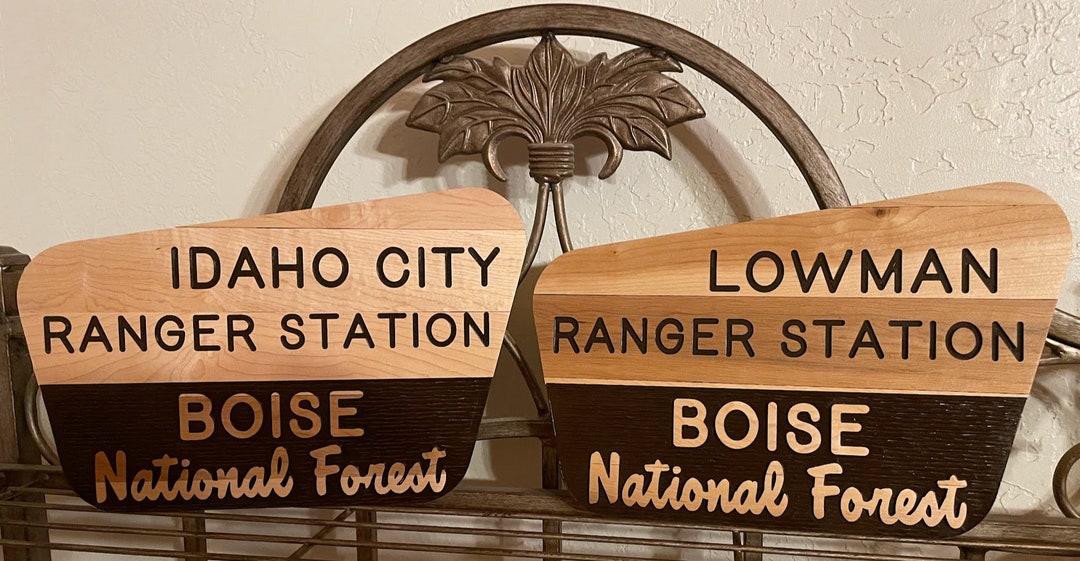 National Forest Service Inspired Replica Signs - Etsy