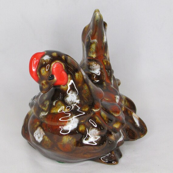 Vintage Ceramic Chicken 10.9 Oz - Etsy