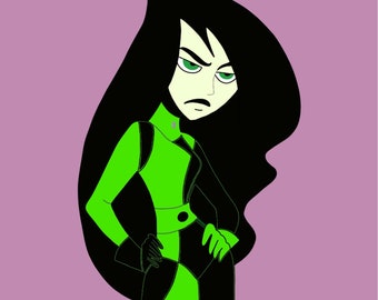Kim Possible Shego Sticker - Etsy