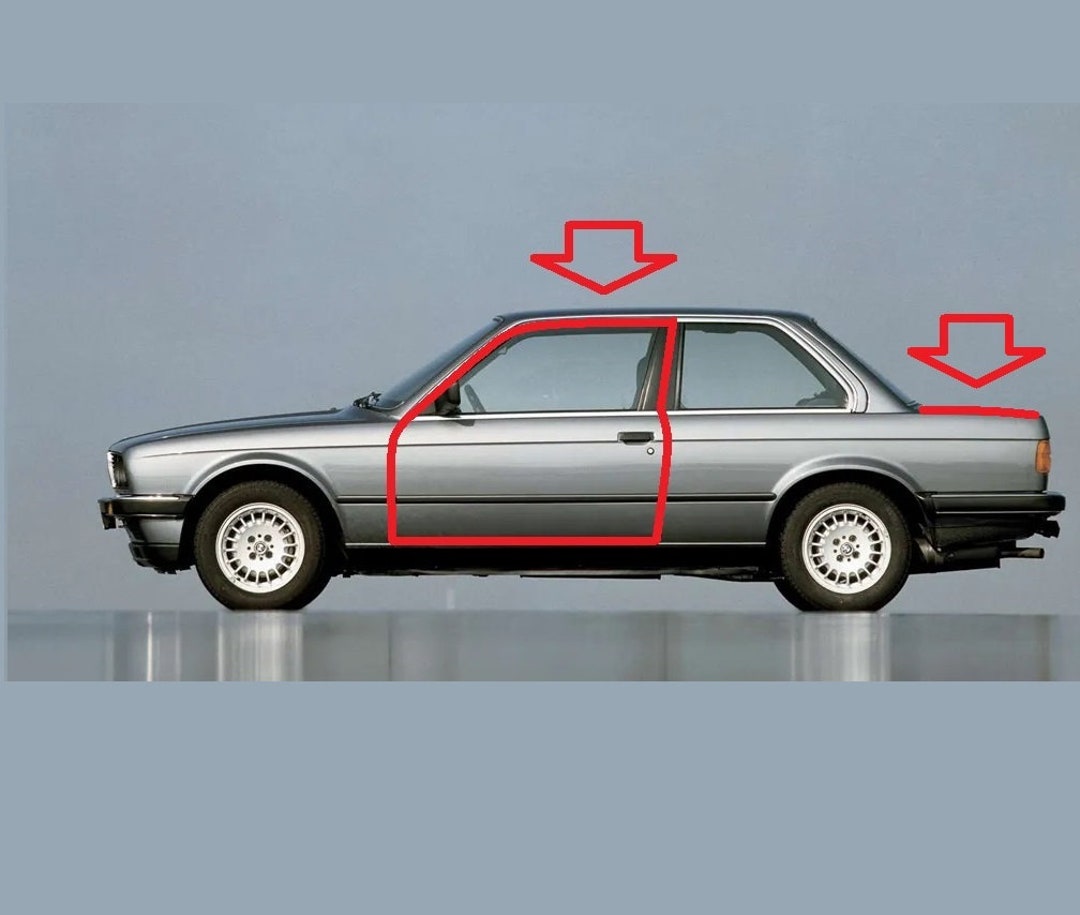 BMW E30 Coupe 1983 - 1991 Door and Trunk Rubber Seals 3 Pieces Set - Etsy