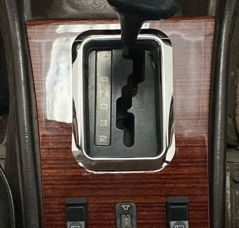 Mercedes W126 Gear Shift Chrome Frame - Etsy