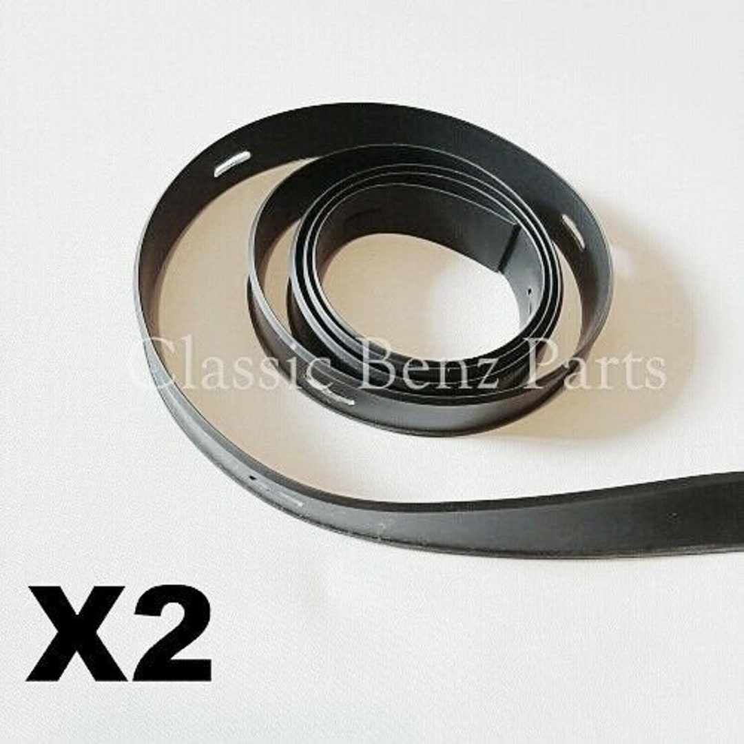 Mercedes W108 W109 Trunk Moulding Trim Rear Rubber Gasket Seals 2 ...