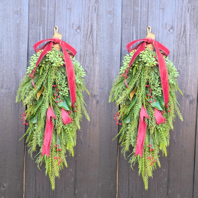 Swag Wreath - Etsy