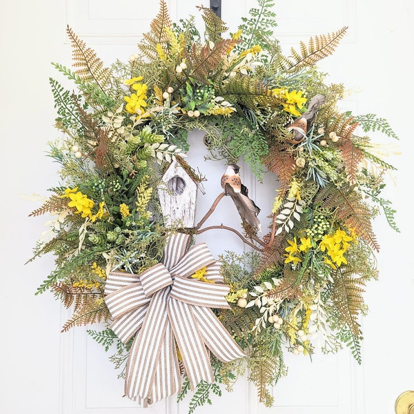 Bird Wreath - Etsy