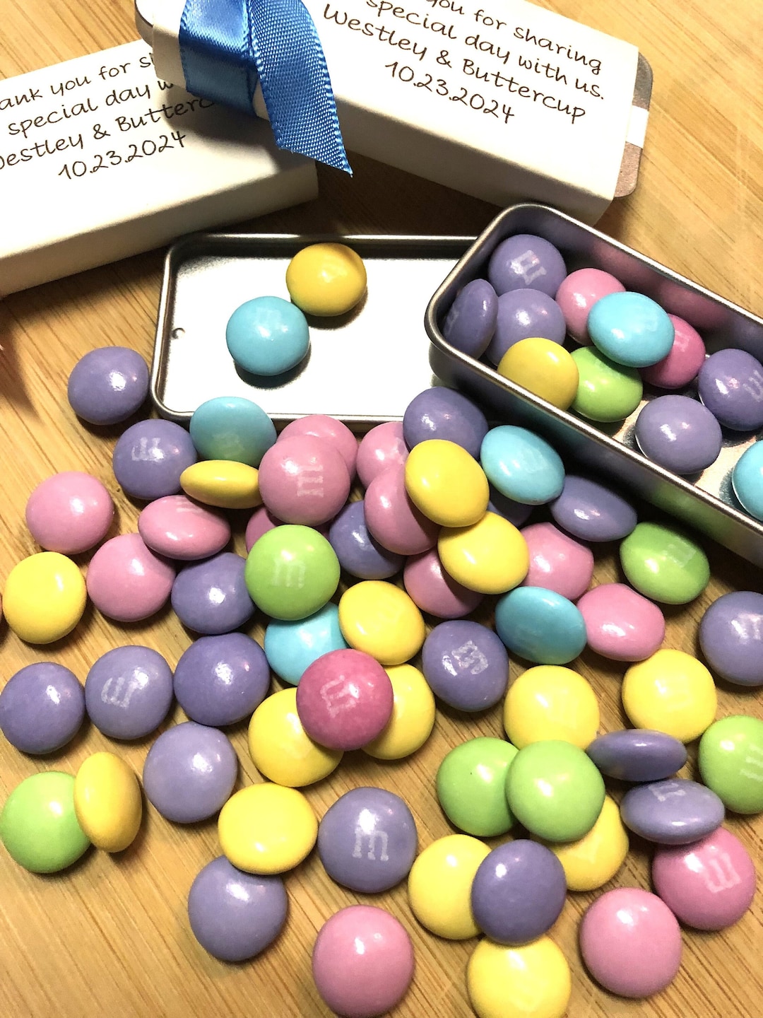 Custom M&M Wedding Favors | Birthday | Baby Shower | Bridal Shower ...
