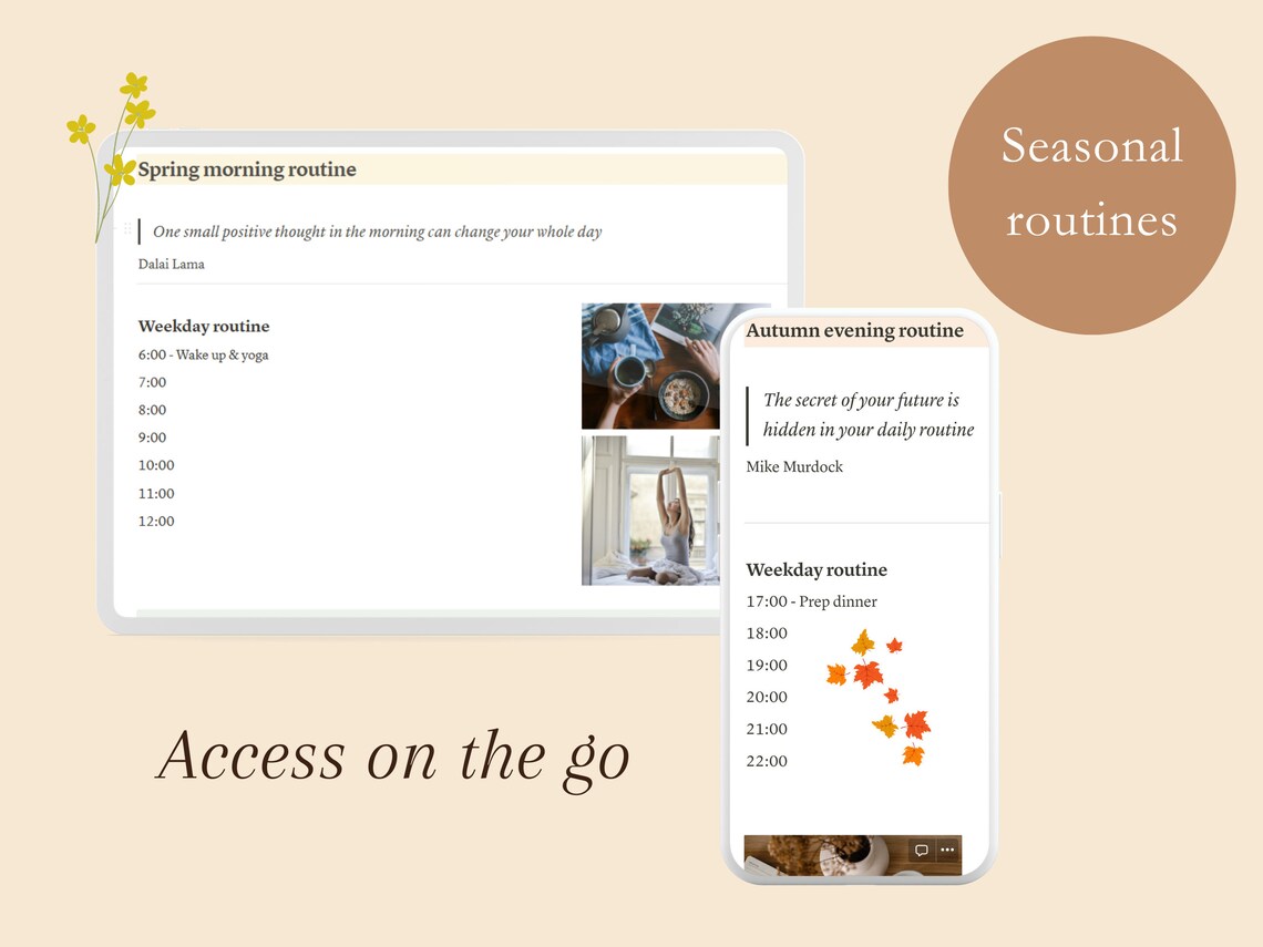 Slow Living 2024 Planner, Notion Planner Template, Digital Planner ...