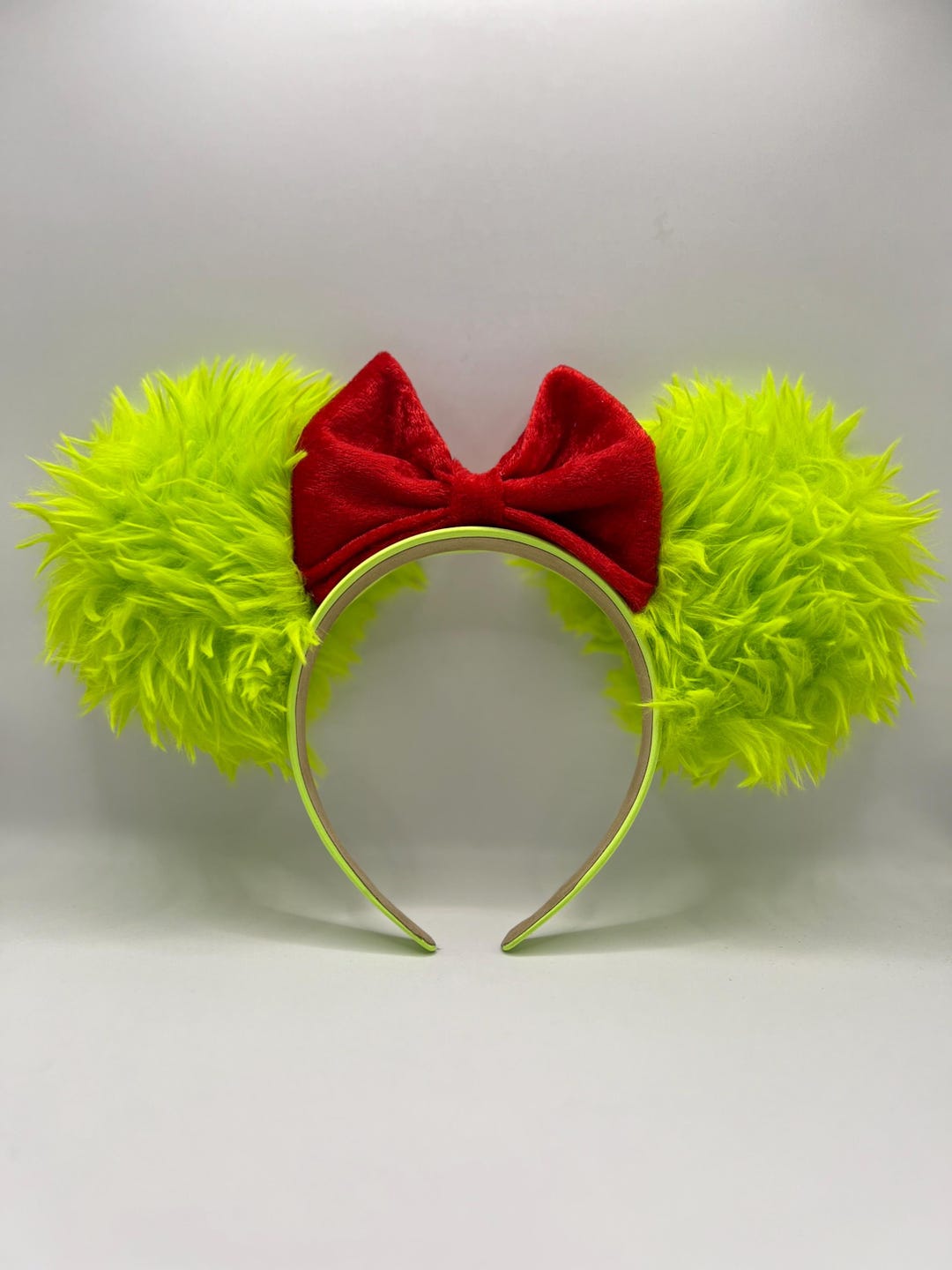 The Grinch Minnie Ears - Etsy