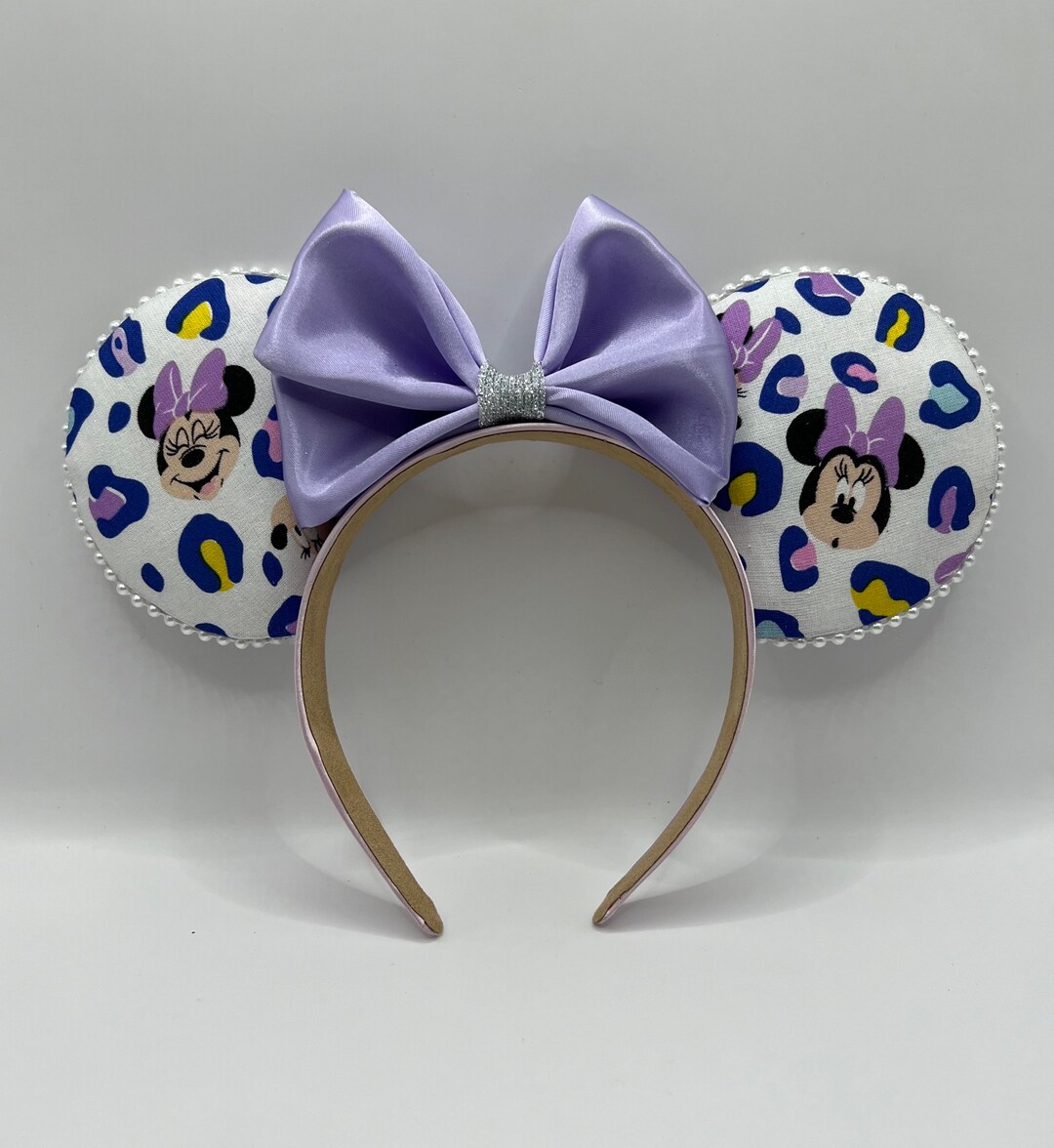 Minnie Mouse Leopard Print Ears - Etsy