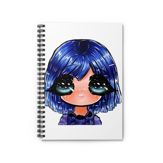 Hoshi Chibi Spiral Notebook Anime Notebook Inspirational | Etsy