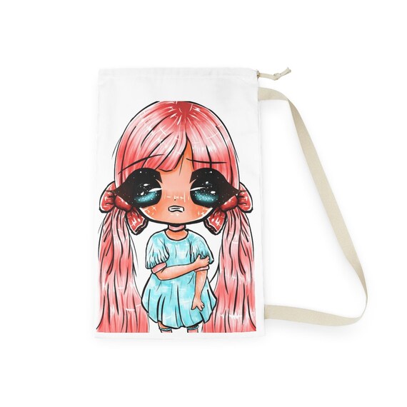 Hana Chibi Laundry Bag Large Laundry Bag College Laundry | Etsy