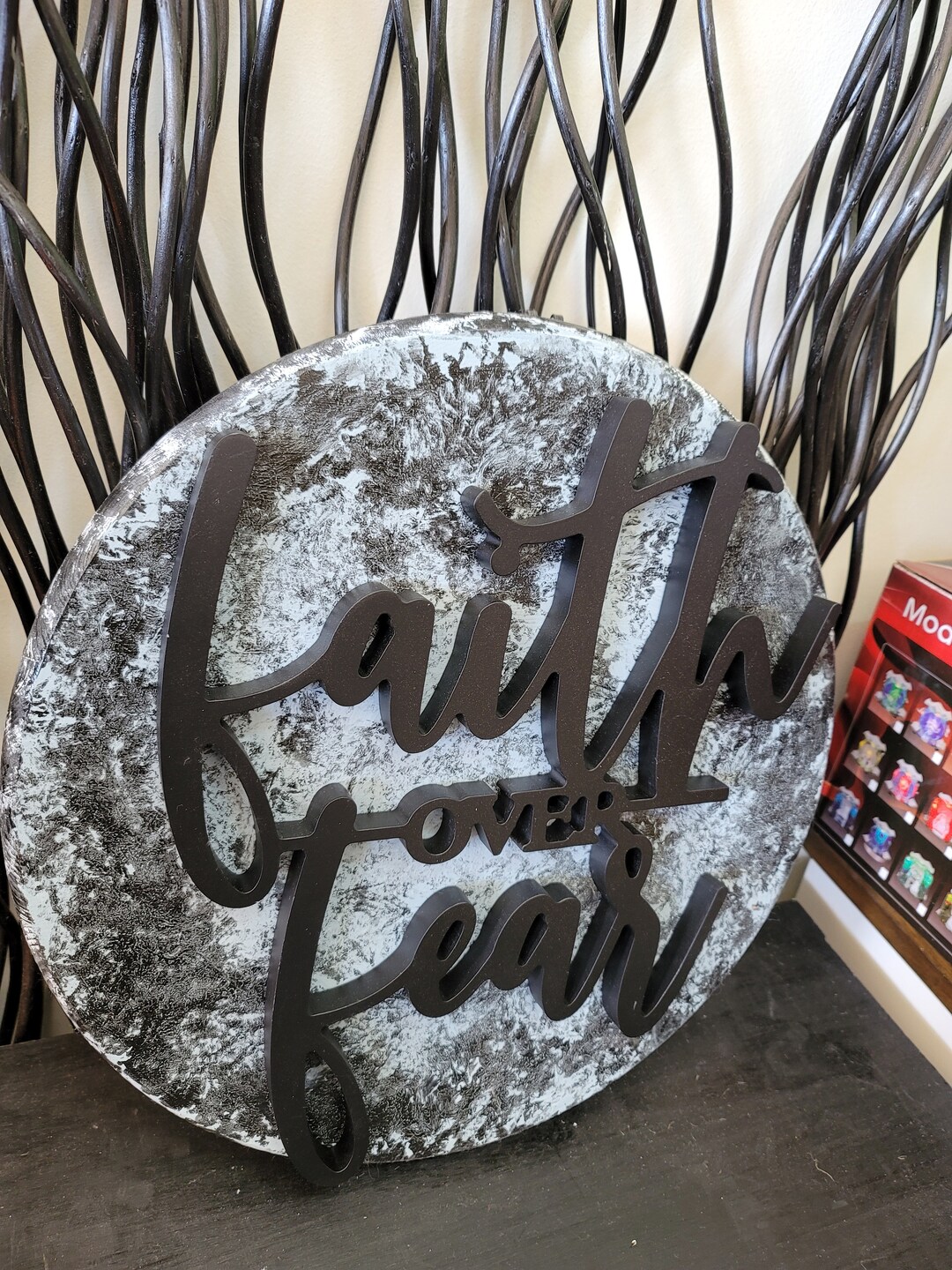 Faith Over Fear Wall Art - Etsy