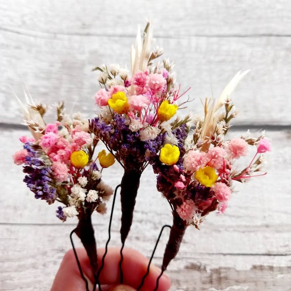 Spring Hair Pins - Etsy
