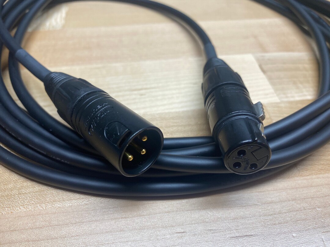 25 Foot Custom XLR Microphone Cable - Etsy